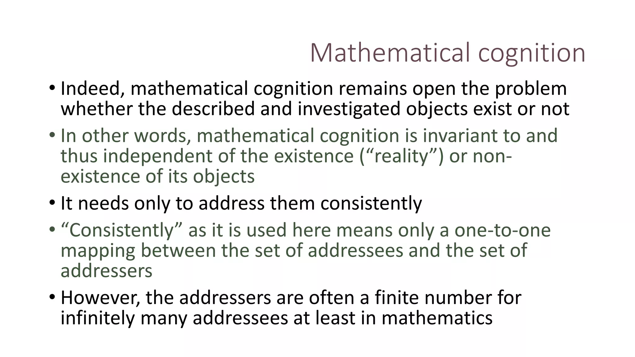 Intention and attention: Intension, extension, and “attension” of a ...
