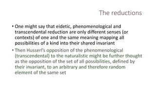 Intention and attention: Intension, extension, and “attension” of a ...