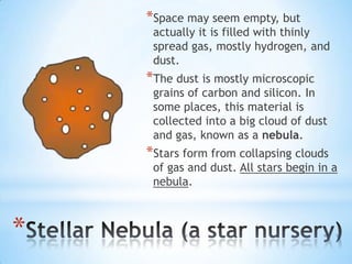 Star life cycle | PPTX