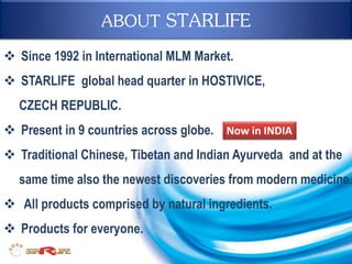 STARLIFE PRESENTATION | PPTX