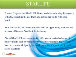 STARLIFE PROFILE 3 PPT | PPTX