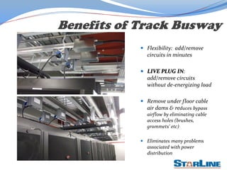 Starline presentation on power distribution in the Data Center premier ...