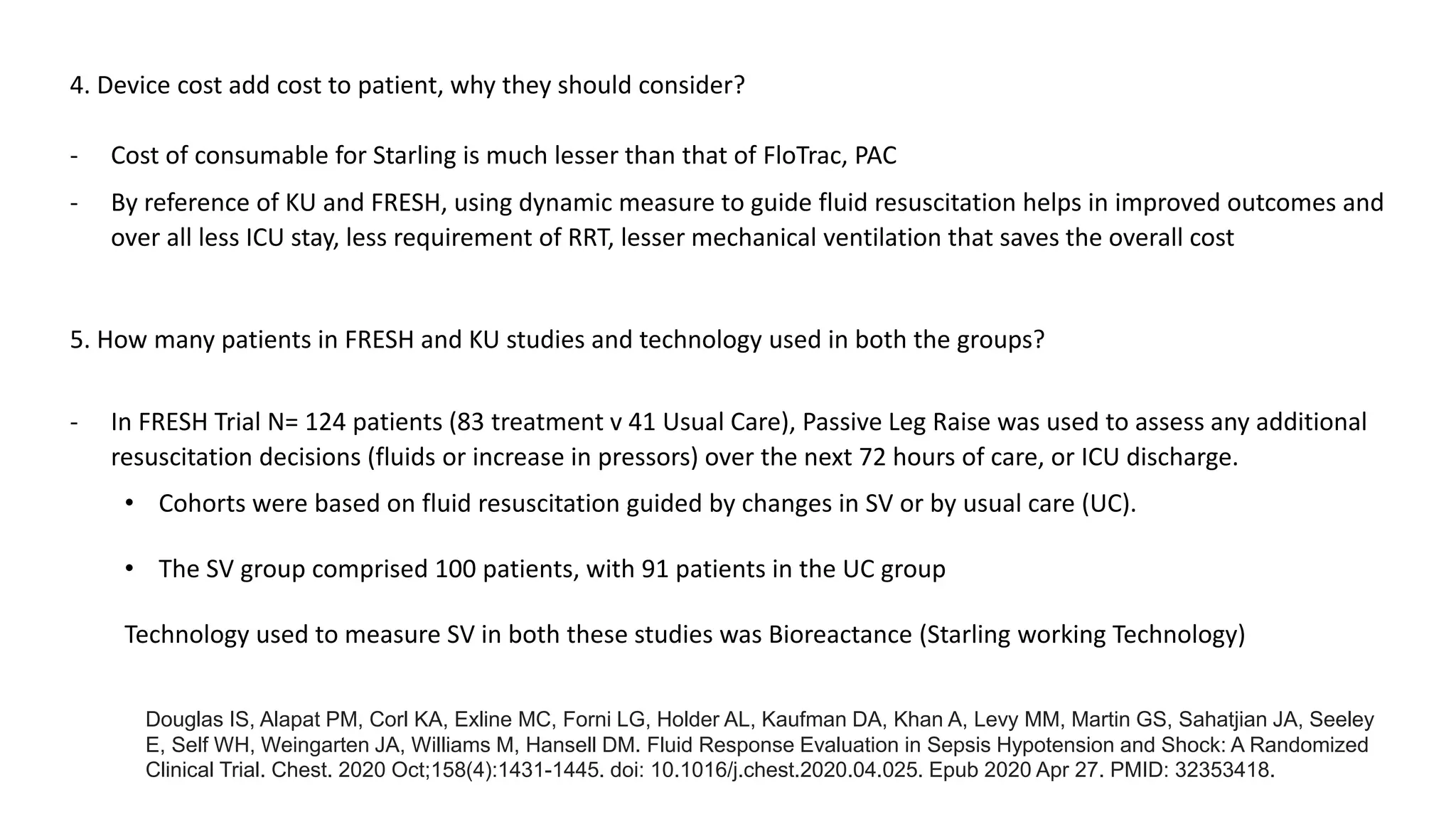 fluid management monitor - Baxter Starling | PPTX