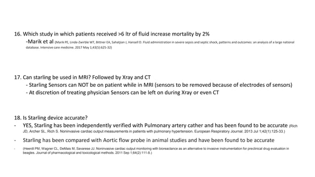 fluid management monitor - Baxter Starling | PPTX | Heart and ...