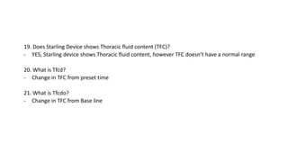 fluid management monitor - Baxter Starling | PPTX