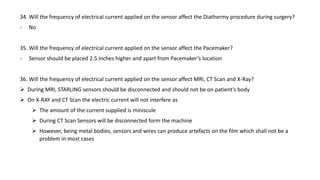 fluid management monitor - Baxter Starling | PPTX