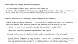 fluid management monitor - Baxter Starling | PPTX