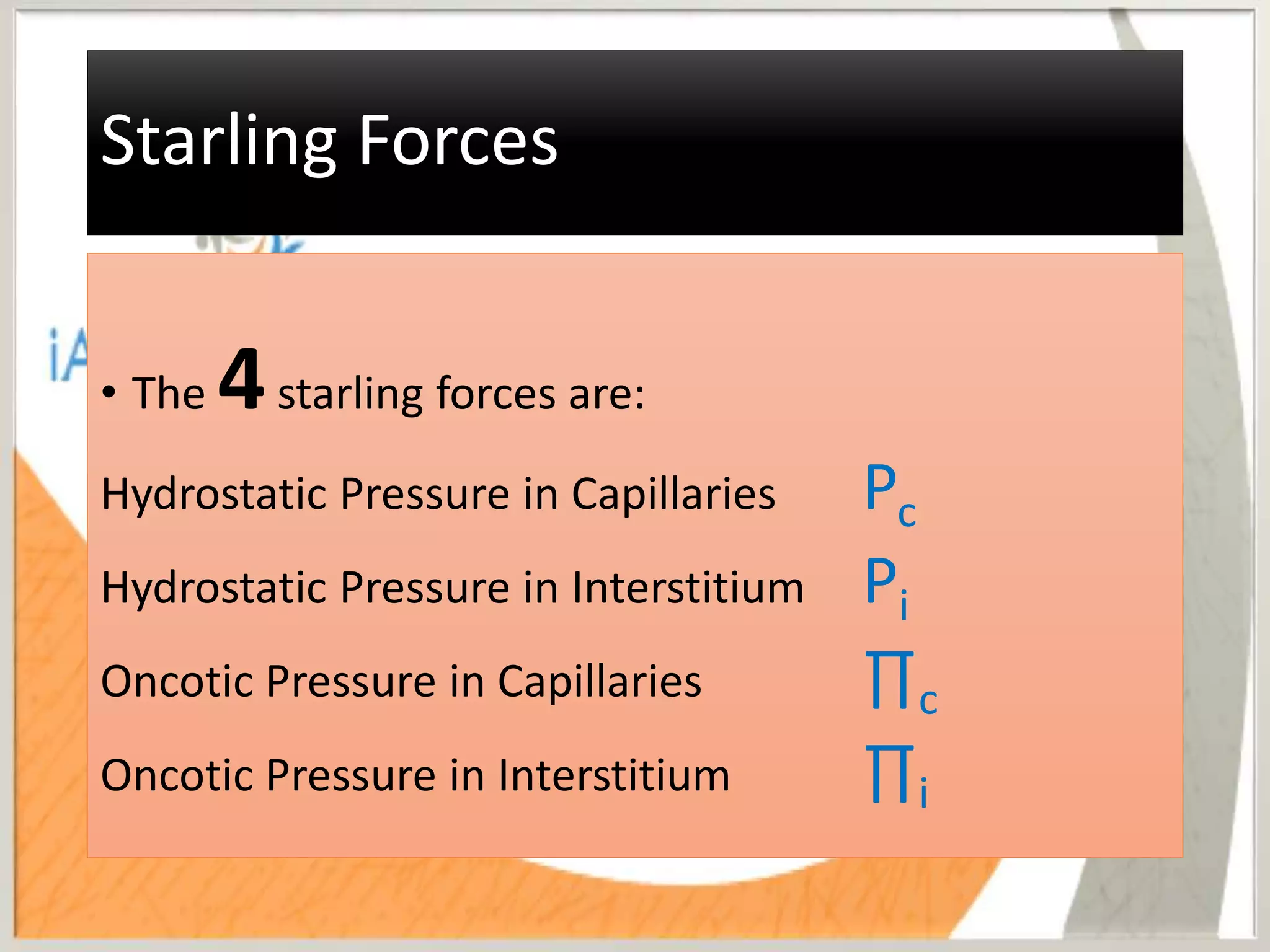 Starling forces | PPTX