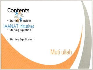 Starling forces | PPTX