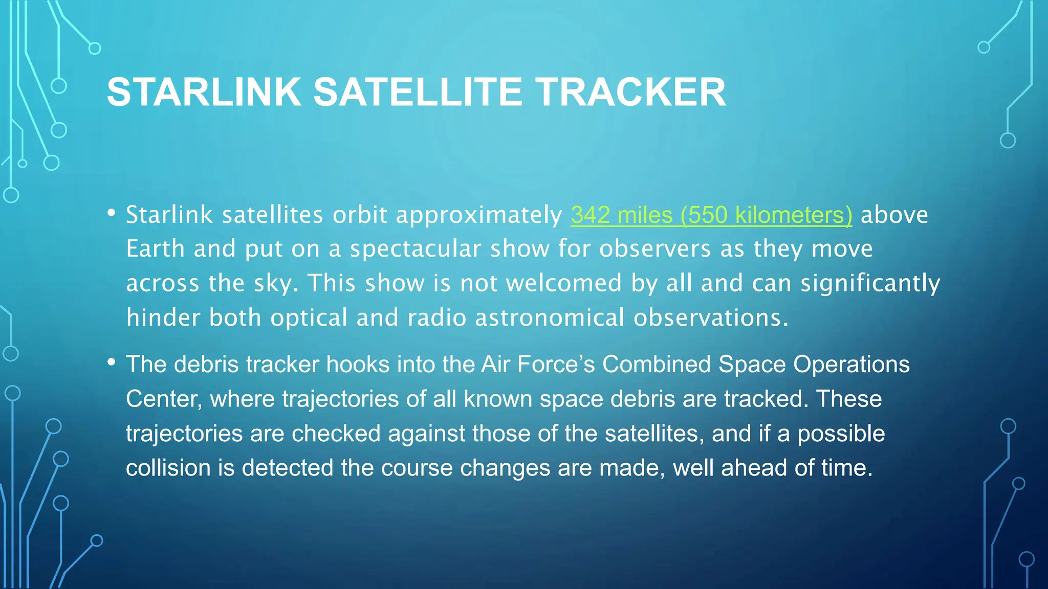Starlink satellites Report for alls.pptx