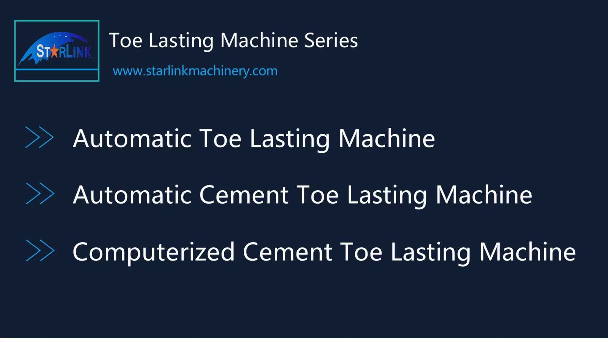 Starlink toe lasting machine | PPT