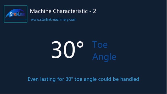 Starlink toe lasting machine | PPT