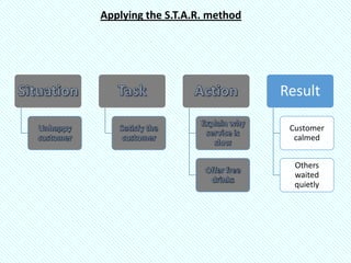 Star method to shine in interviews. | PPTX