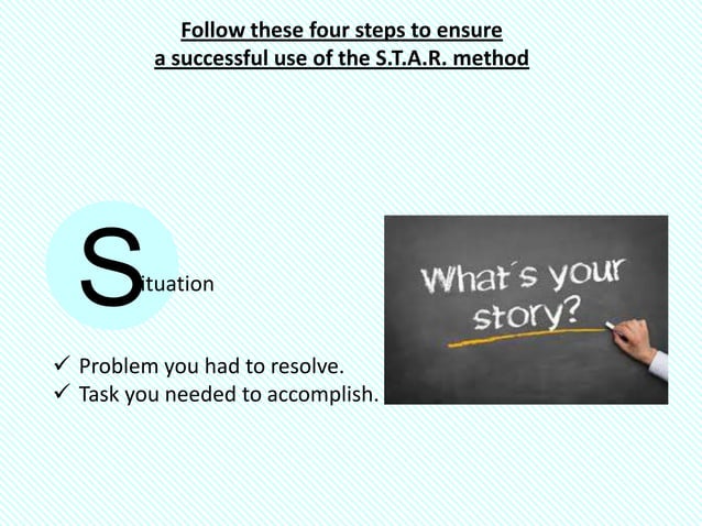 Star method to shine in interviews. | PPTX