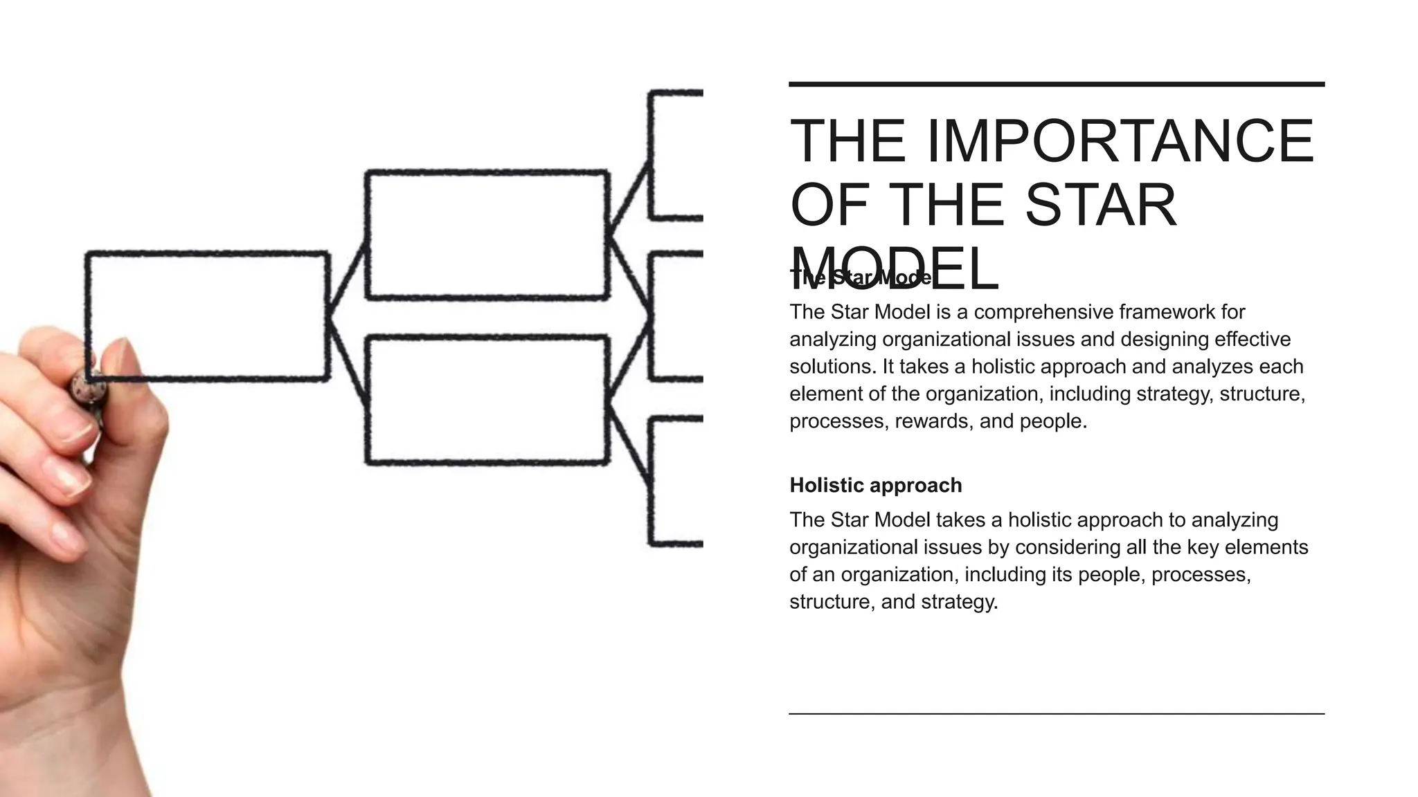 Star model for diagnosing organisationsal problems | PPTX