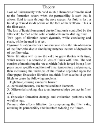 (Mud Filtration) | PDF