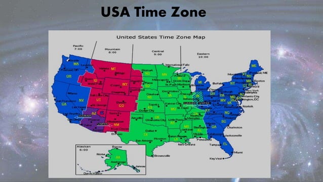 Standard time zone | PPTX