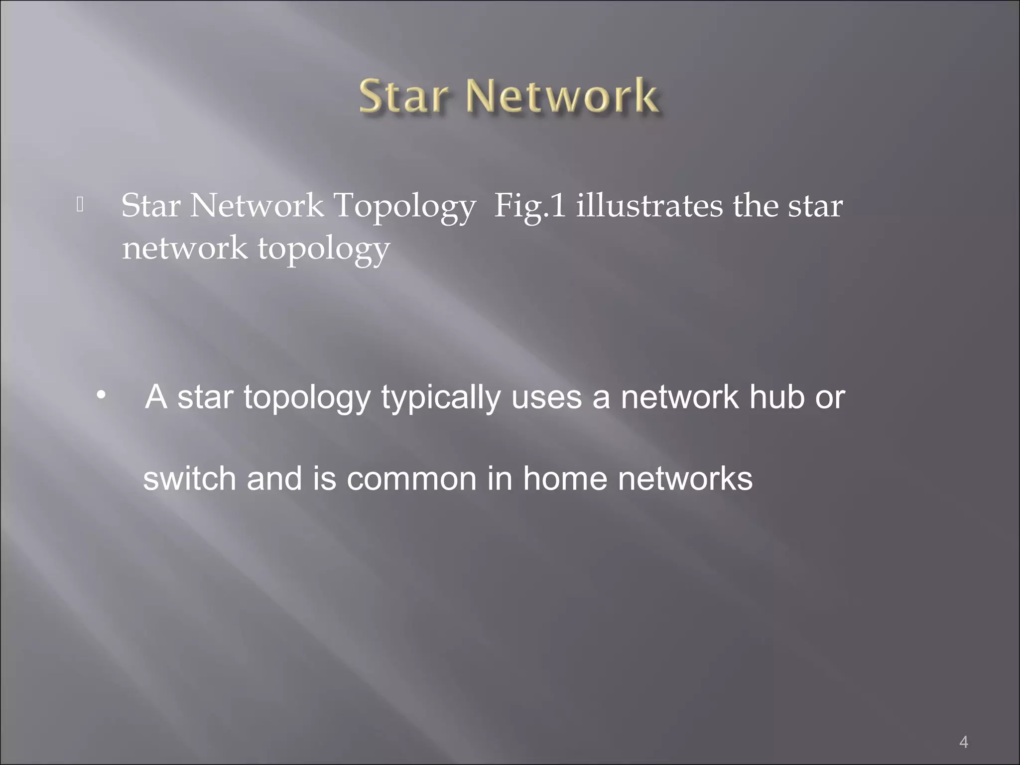 Star network and its advantages | PPT