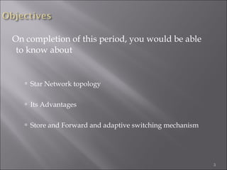 Star network and its advantages | PPT