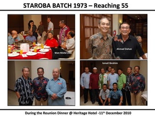 Staroba 1973 reaching 55 | PPT