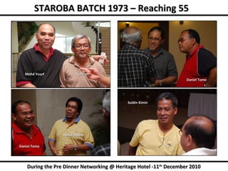 Staroba 1973 reaching 55 | PPT