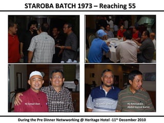 Staroba 1973 reaching 55 | PPT