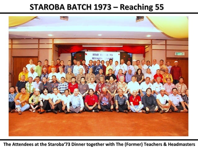 Staroba 1973 reaching 55 | PPT