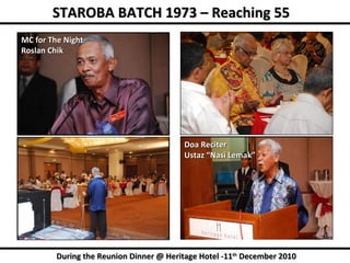 Staroba 1973 reaching 55 | PPT