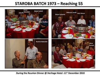 Staroba 1973 reaching 55 | PPT