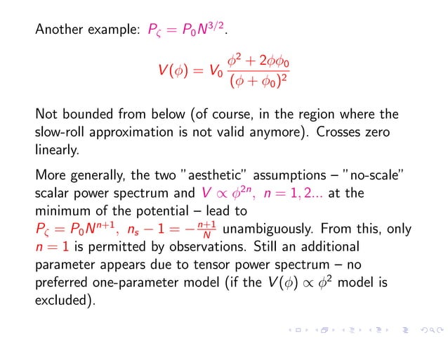 Alexei Starobinsky Inflation The Present Status Ppt
