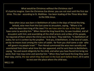 Star Of Bethlehem | PPSX