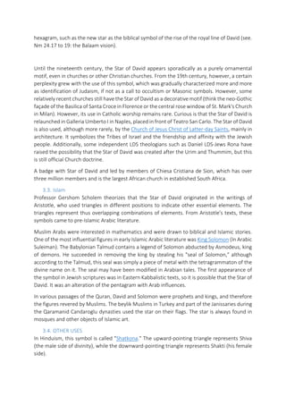 HISTORY AND MEANING OF THE STAR OF DAVID | PDF