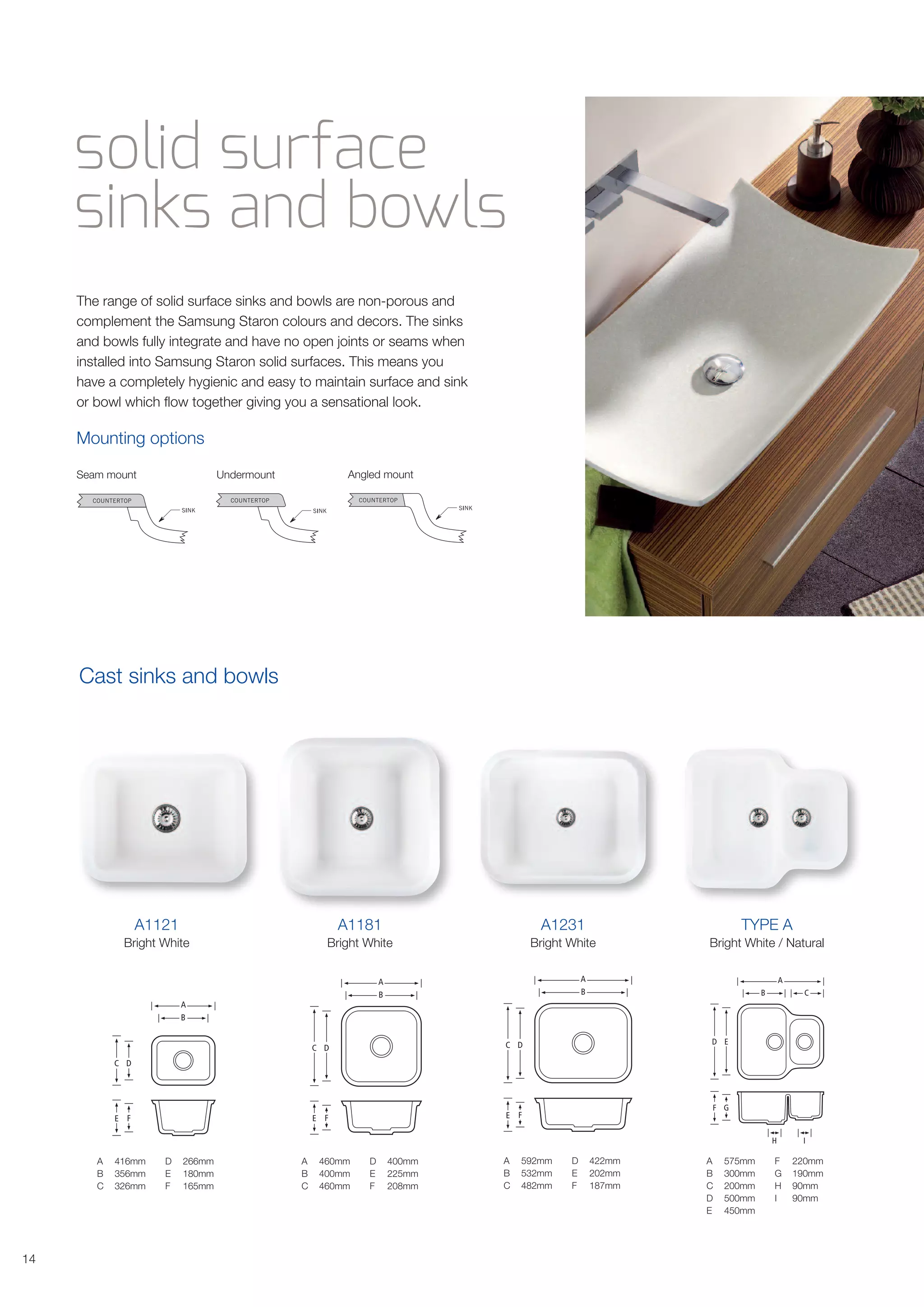 Staron Kitchen and Bathroom brochure | PDF