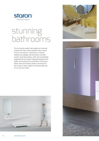 Staron Kitchen and Bathroom brochure | PDF