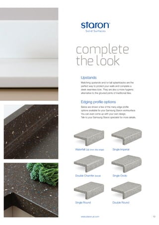 Staron Kitchen and Bathroom brochure | PDF