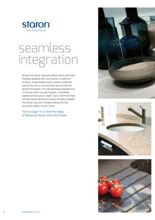 Staron Kitchen and Bathroom brochure | PDF