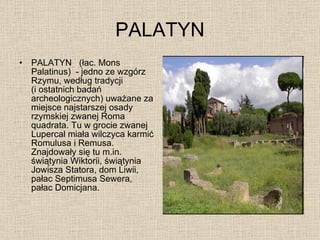 Starozytny rzym | PPT