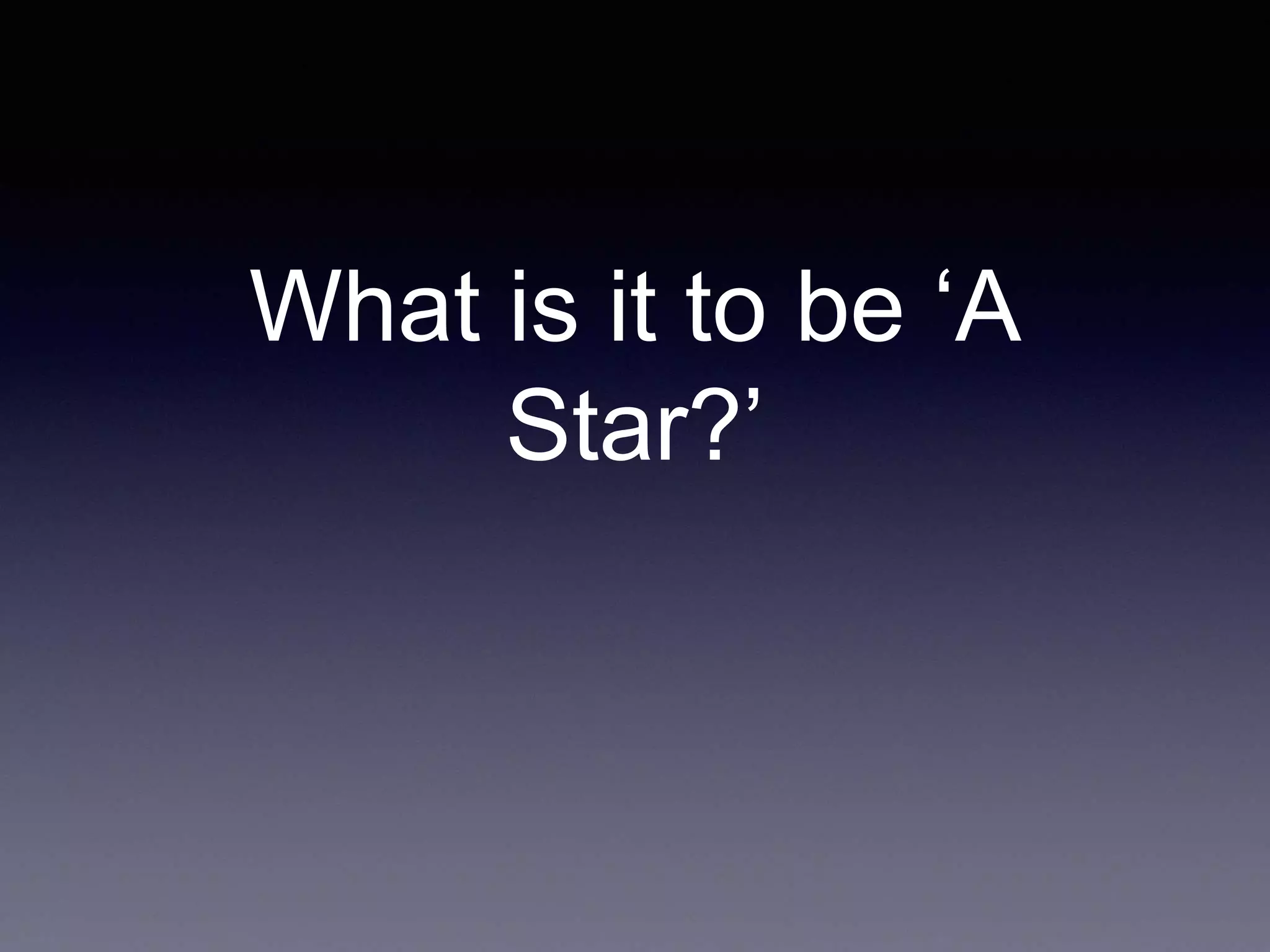 Star Profile | PPTX