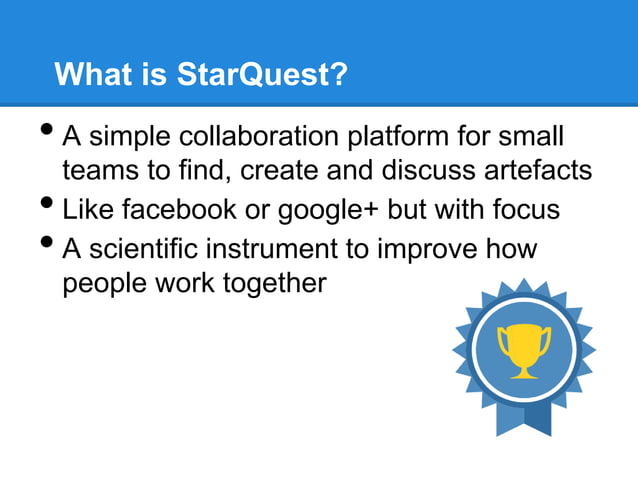 StarQuest overview | PPT