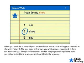 Star Reading Pre Test Instructions | PPTX | Educational Assessment ...