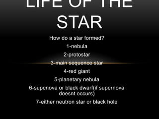 Star report in science | PPT