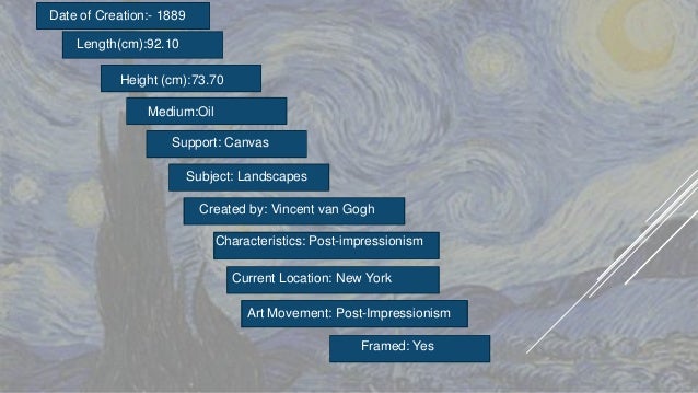 THE STARRY NIGHT ( analysis)