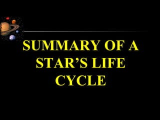 Stars | PPT