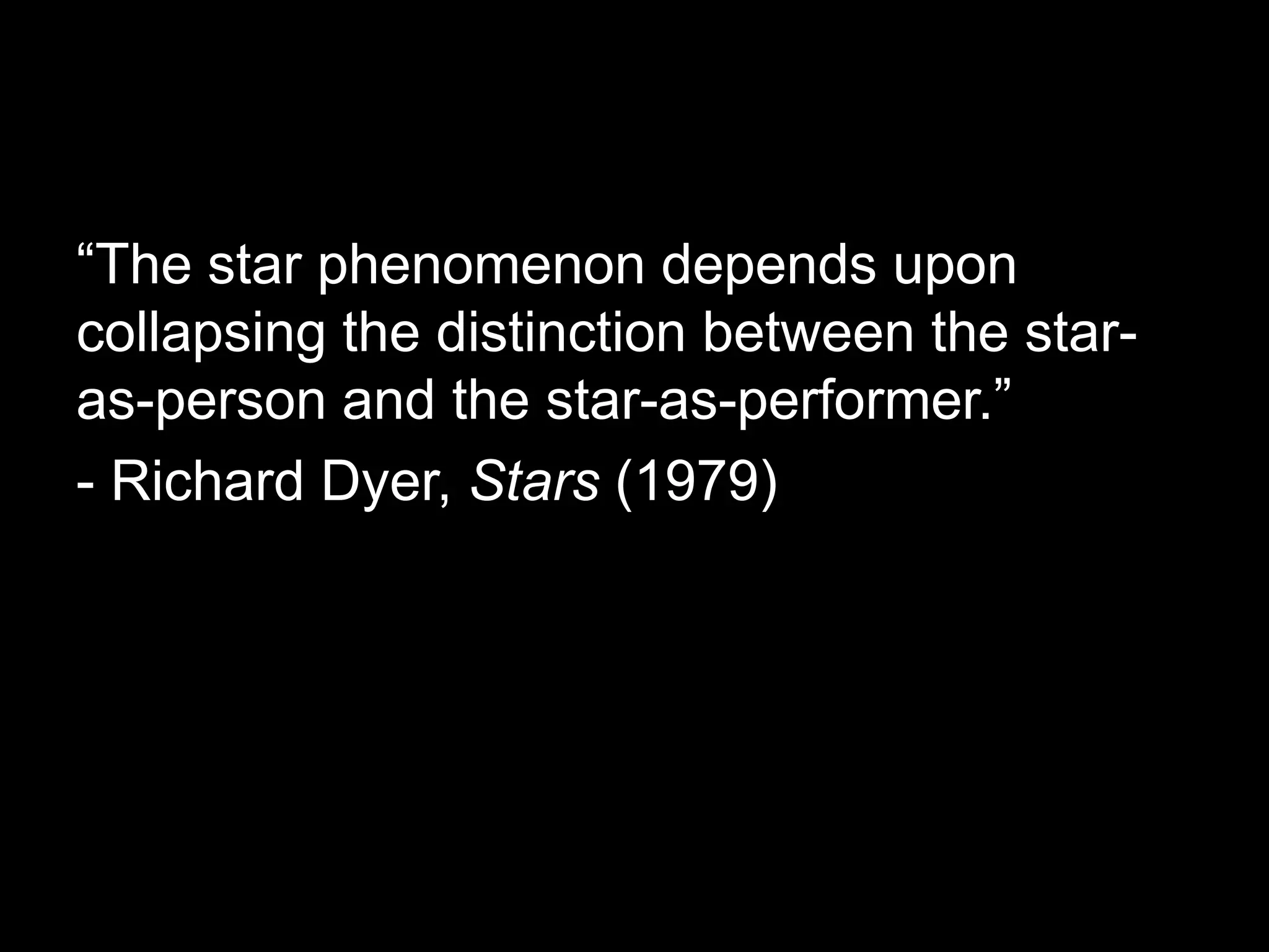 Film Stardom | PPTX