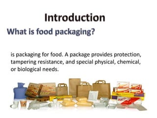 Food Packaging, The multi-purpose bag, IDM8 | PPT