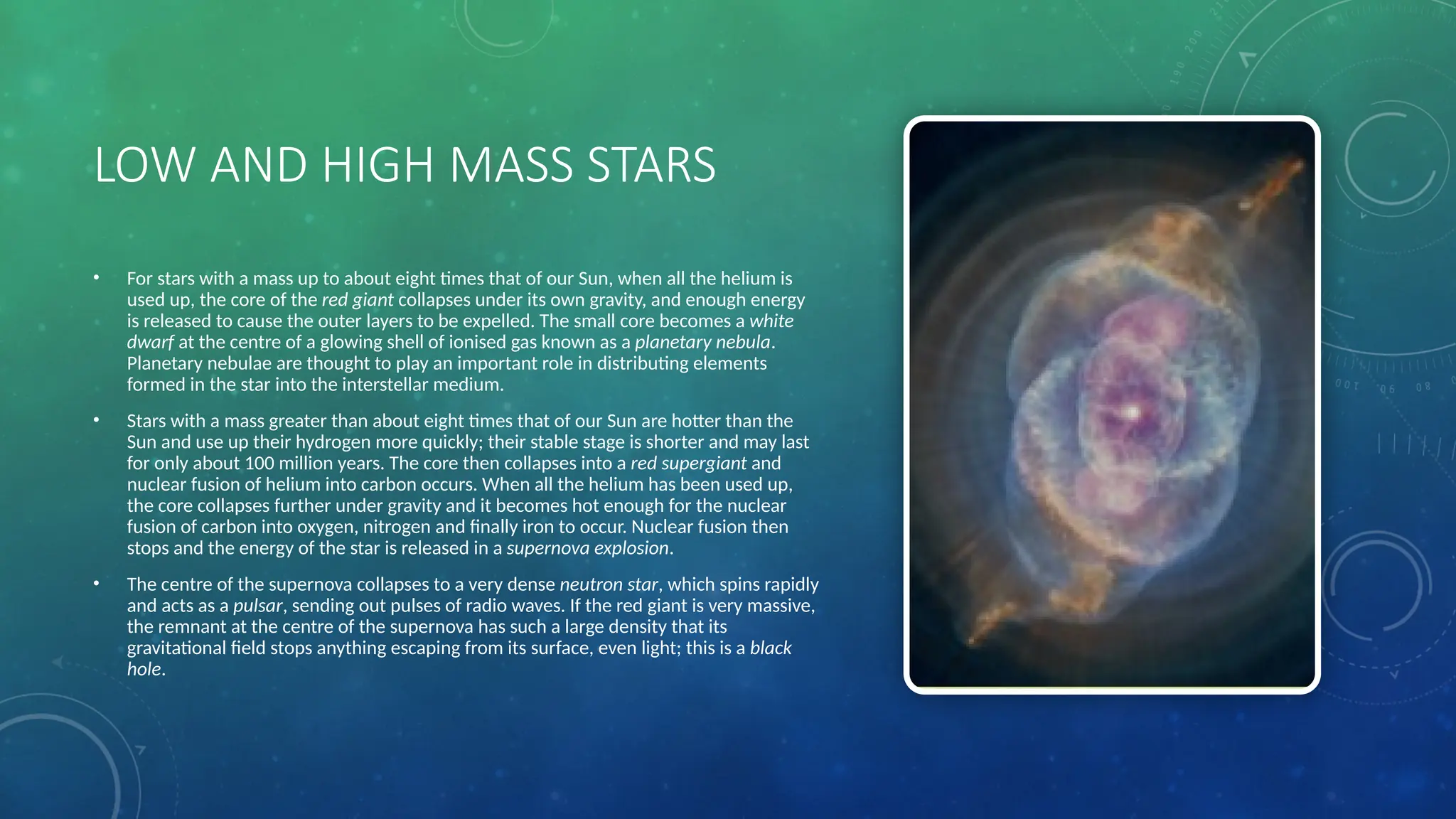 Stars (A deep dive into the nature, birth and death of stars).pptx