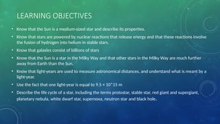 Stars (A deep dive into the nature, birth and death of stars).pptx