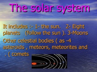 solar system | PPT