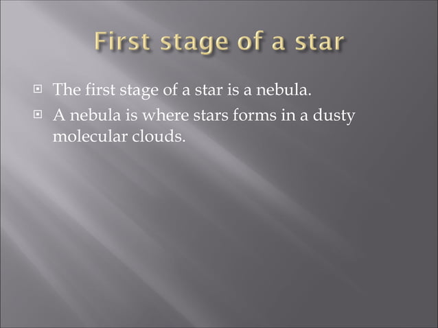 Stars And Galaxies | PPT