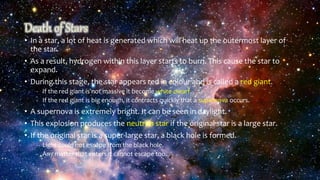 Science Form 2 Chapter 11:Stars and galaxies in the universe | PPTX
